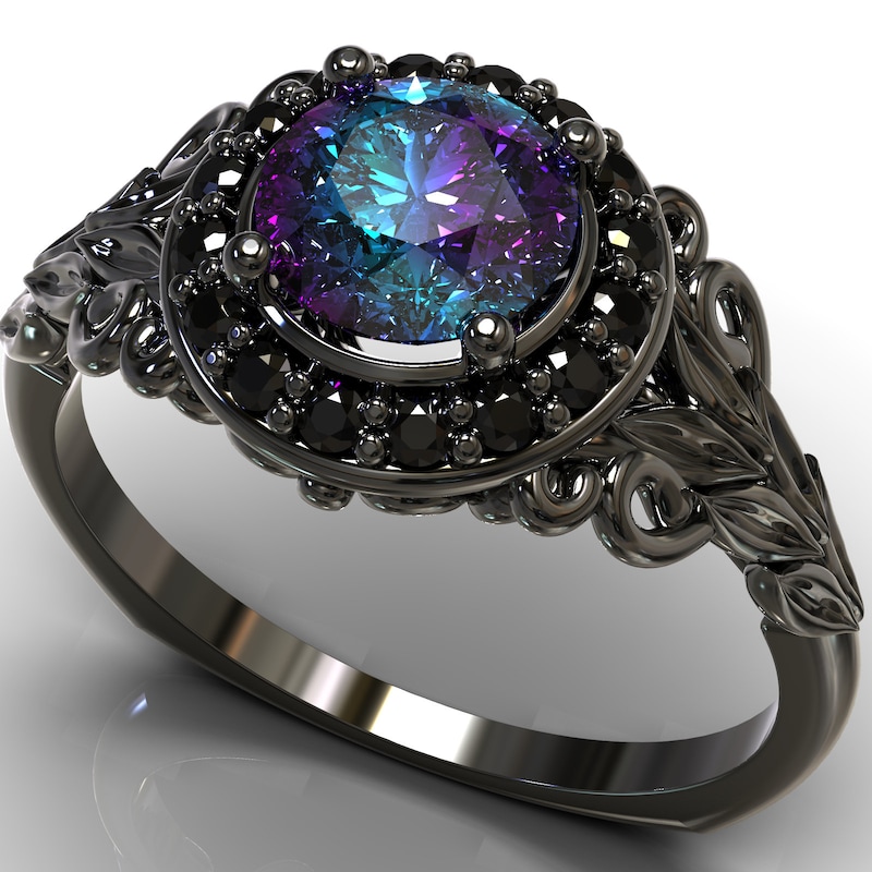 Gothic Engagement Rings - Etsy