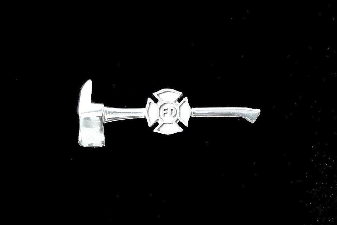 Fire Ax With Maltese Cross Pin - Etsy