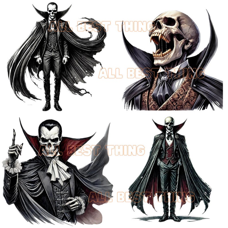 28 Gothic Vampire Skull PNG Clipart ,vampire Skull, Gothic Skull ...