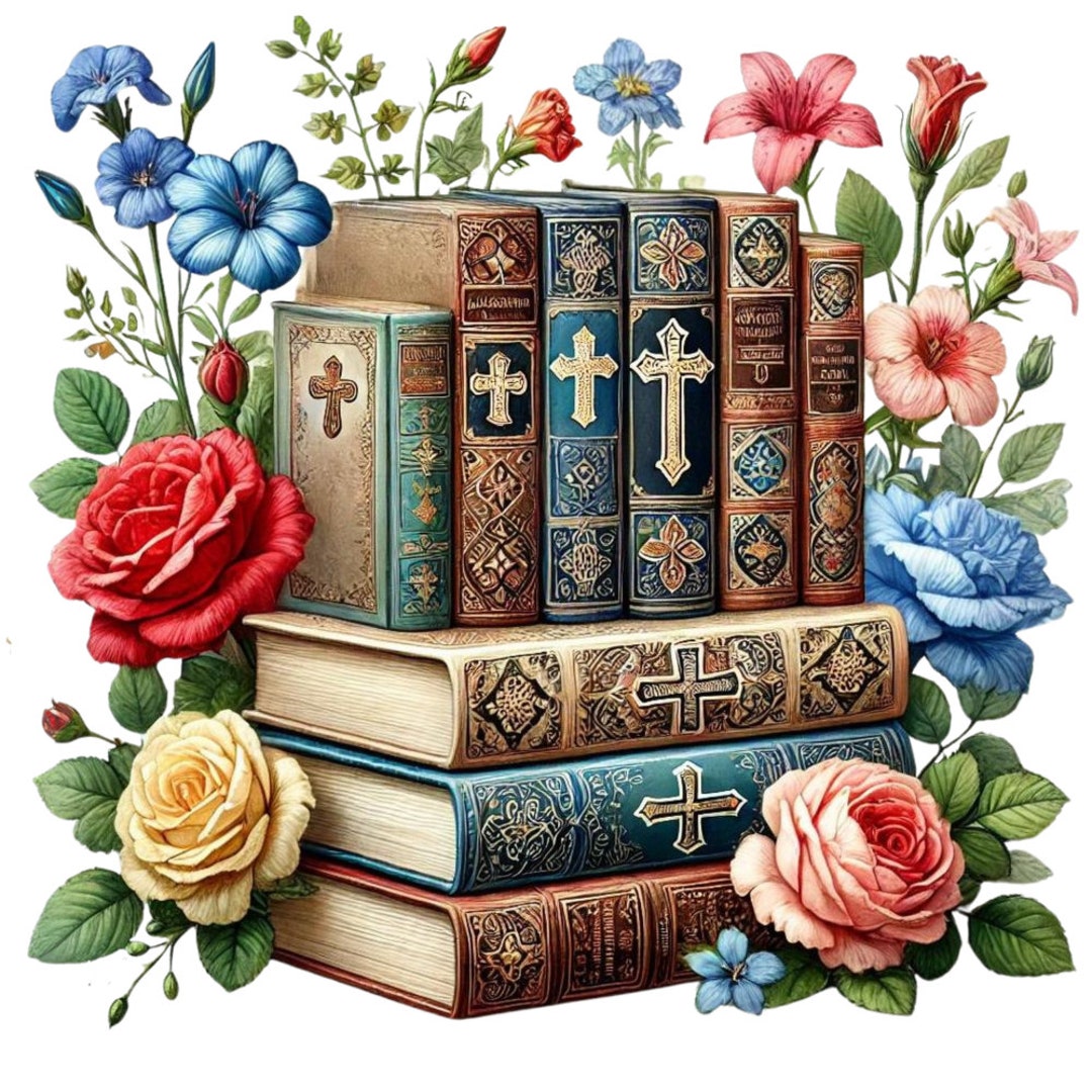 24 Bible Clipart PNG, High Quality Designs, Religious Art, Bible ...