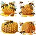 32 Bee PNG Clipart, Floral Bees PNG Clipart, Printable Watercolor ...