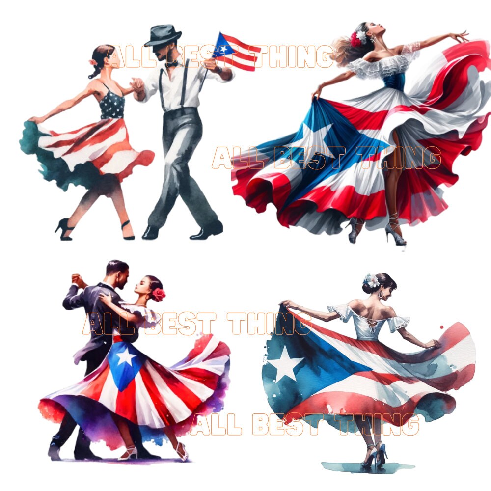 24 Puerto Rico PNG Clipart Graphics, Puerto Rico Vibes, Summer Clipart ...