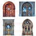 32 Celestial Doors Magical Fantasy Doors Clipart Bundle PNG Fairy ...