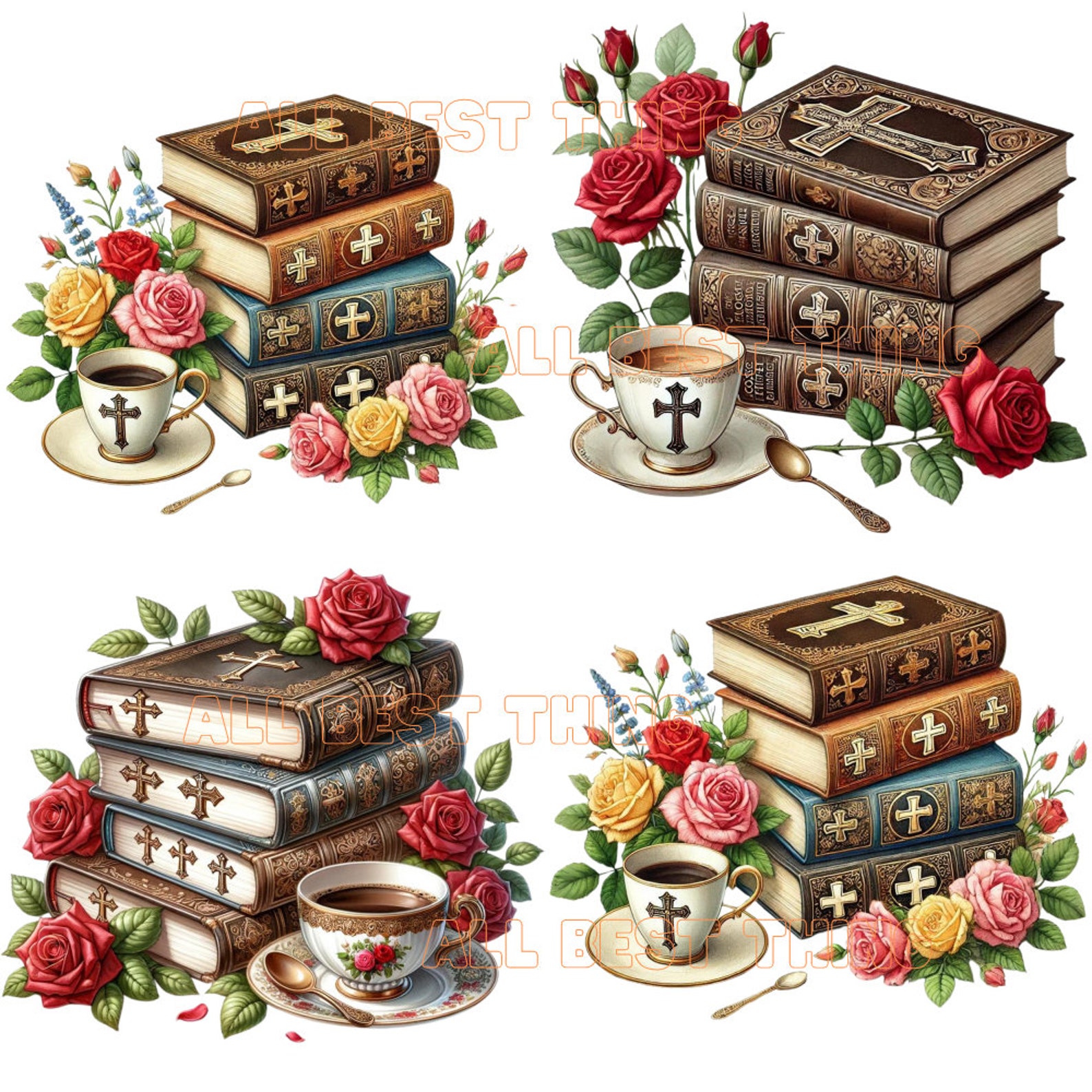 24 Bible Clipart PNG, High Quality Designs, Religious Art, Bible ...