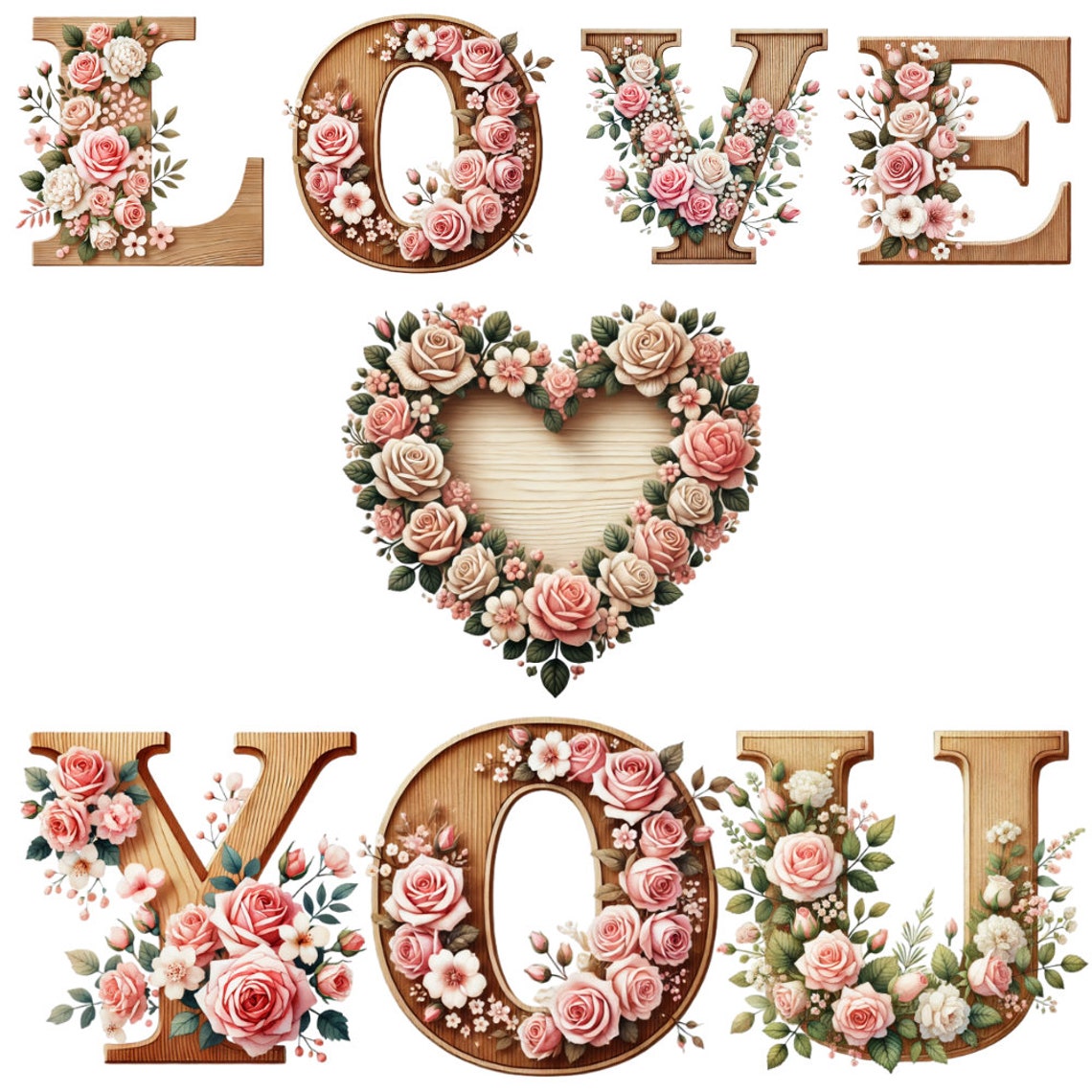 43 Wedding Alphabet Clipart Bundle, Wedding PNG Designs, Wedding ...
