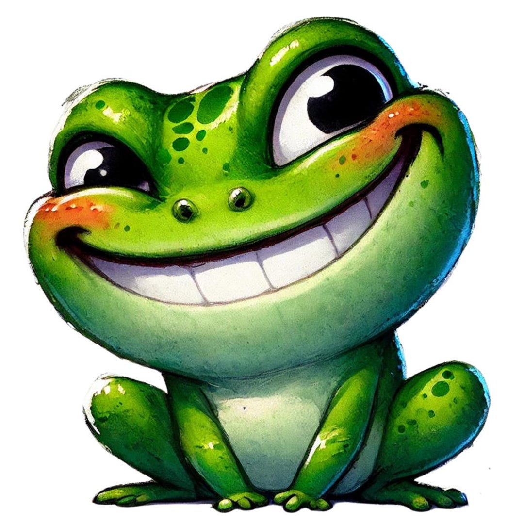 28 Quirky Frog Clipart Whimsical Funny Frog PNG, Frazzled Frog Clip Art ...