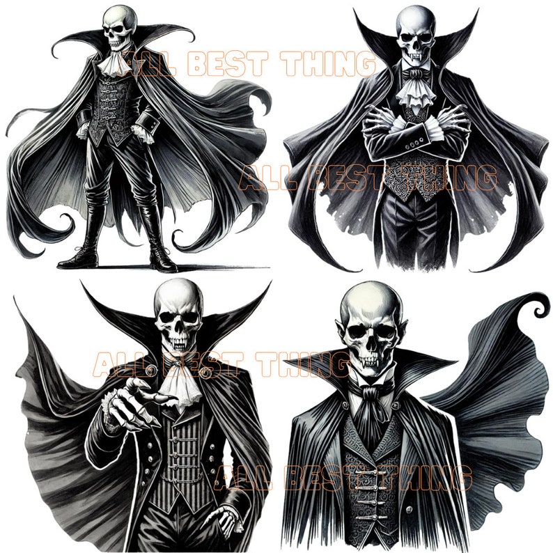 28 Gothic Vampire Skull PNG Clipart ,vampire Skull, Gothic Skull ...