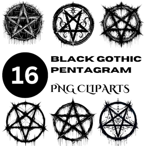 Satanic Pentagram Drawing