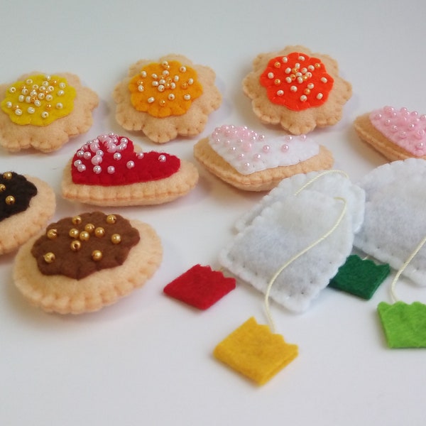Felt Tea Set - Etsy