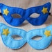 Superhero Mask With Stars. Superhero Mask. Felt Superhero Mask ...