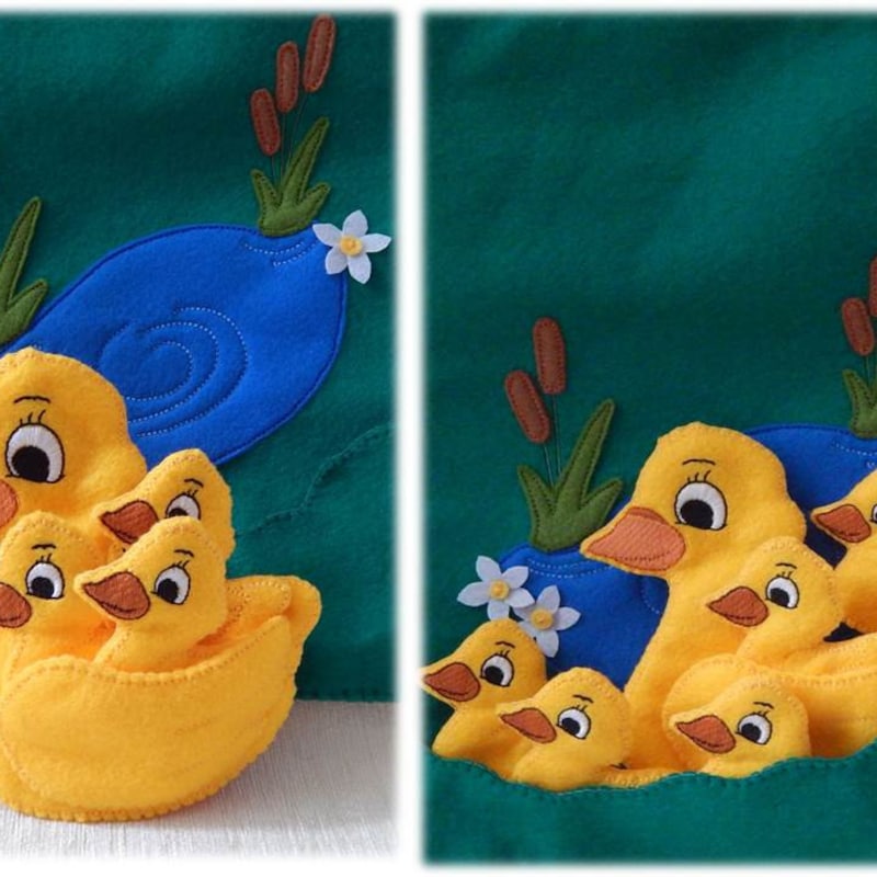 Felt Ducks - Etsy