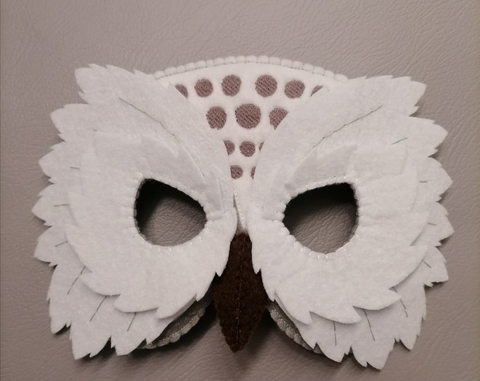 Barn Owl Mask - Etsy