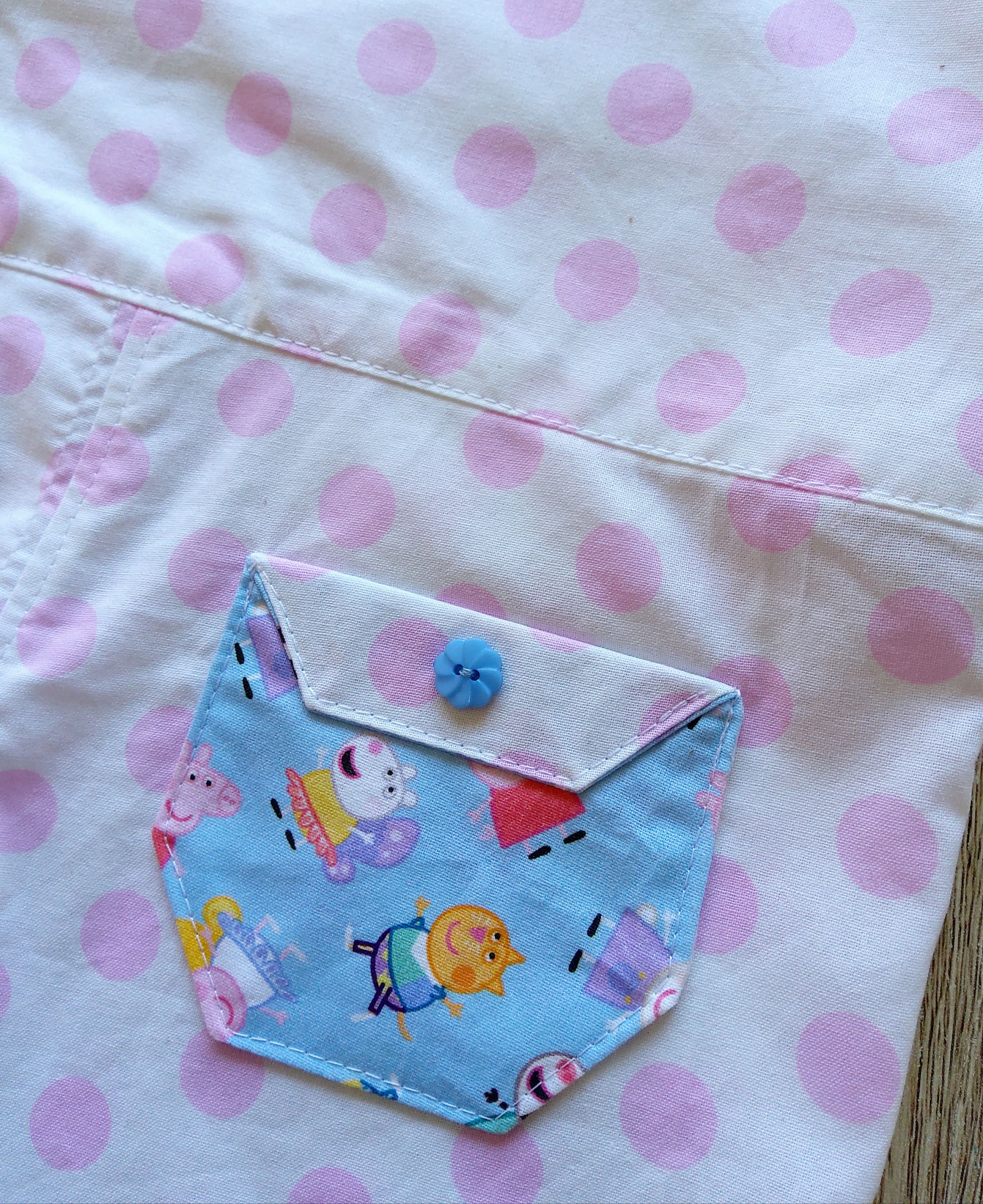 Peppa Pig Overalls, Size 18 Months Size 2 Years, Peppa Pig Dungarees ...