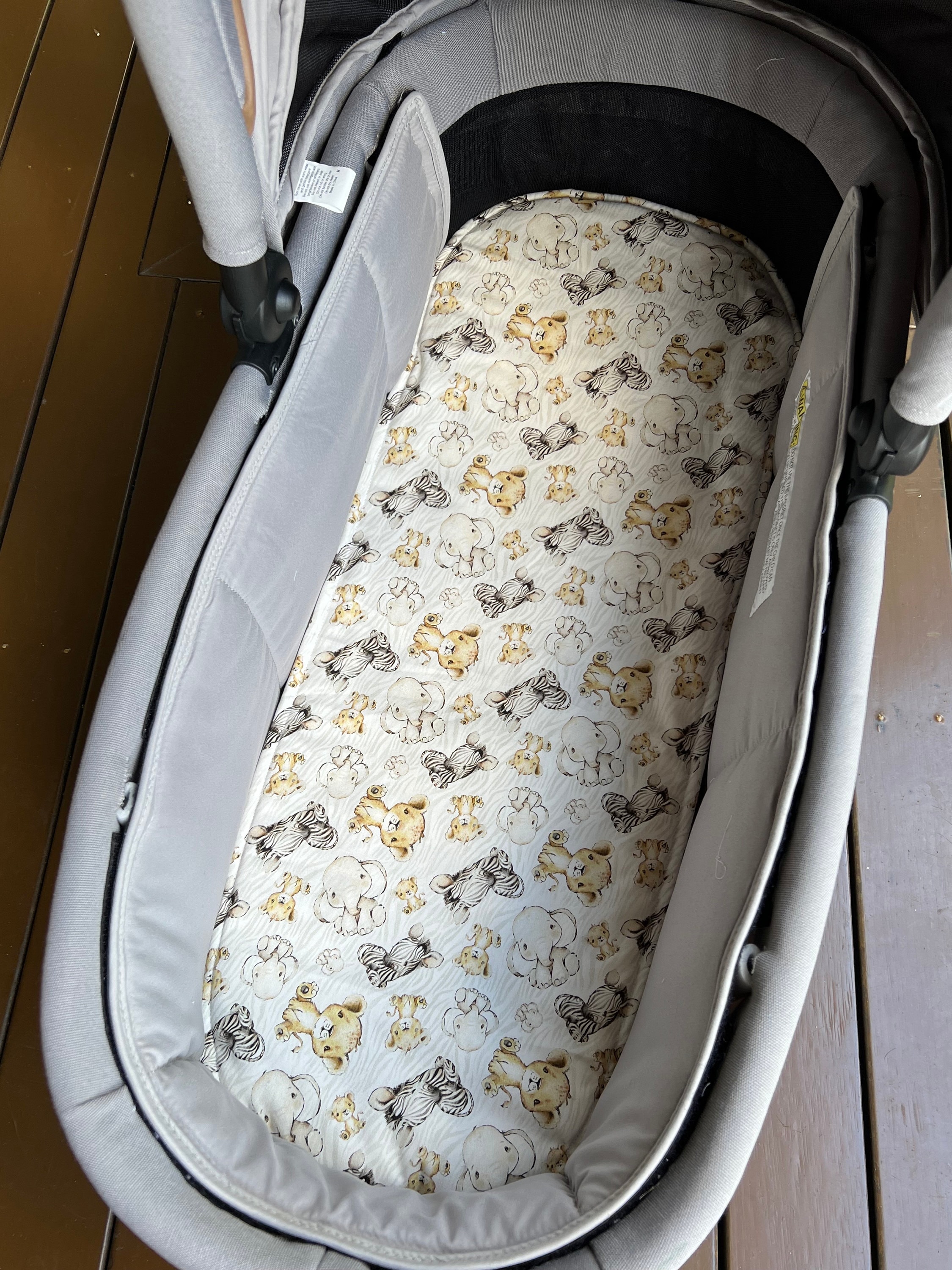 Bassinet Liner Made for Uppababy Vista, Bugaboo, Redsbaby, Nuna Prams ...