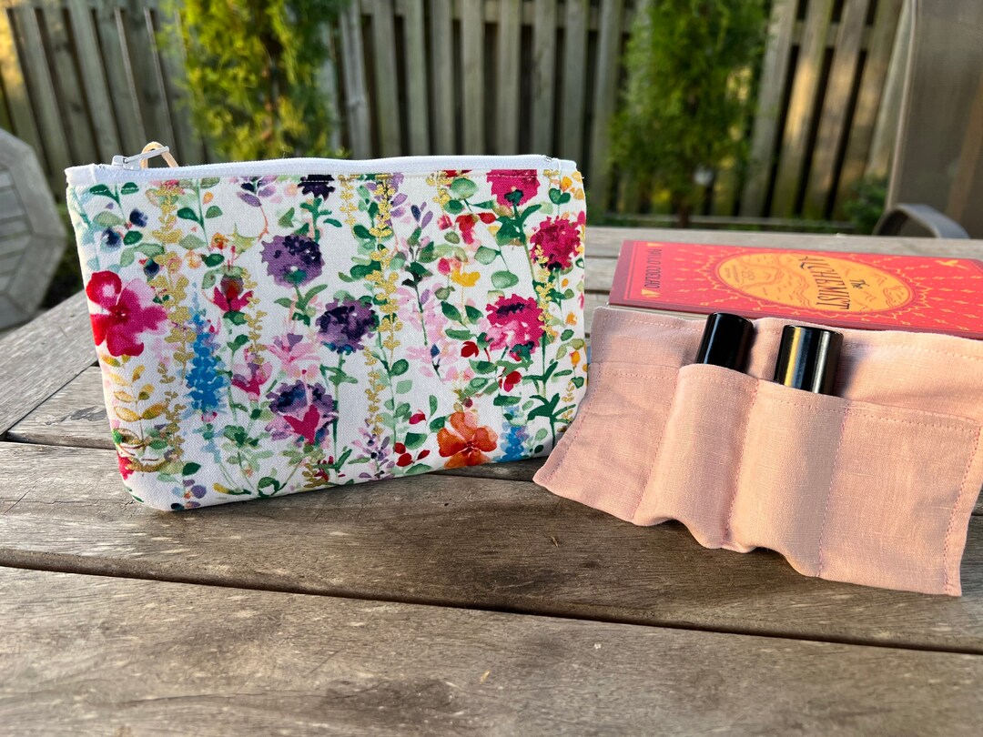 Zipper Pouch, Essential Oil Pouch, Minimalist, Purse, Pouch With Insert ...