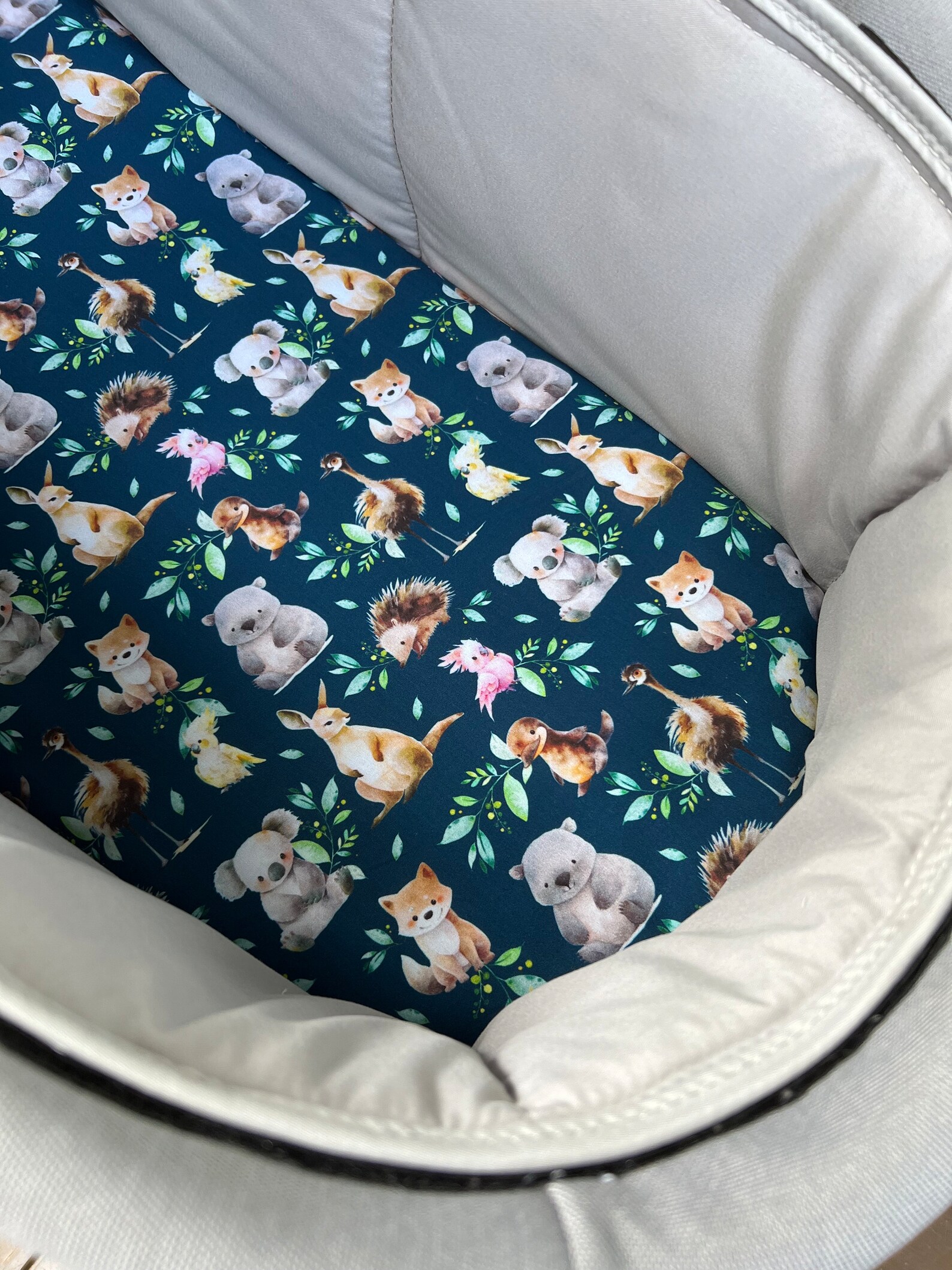 Bassinet Liner Made for Uppababy Vista, Bugaboo, Redsbaby, Nuna Prams ...