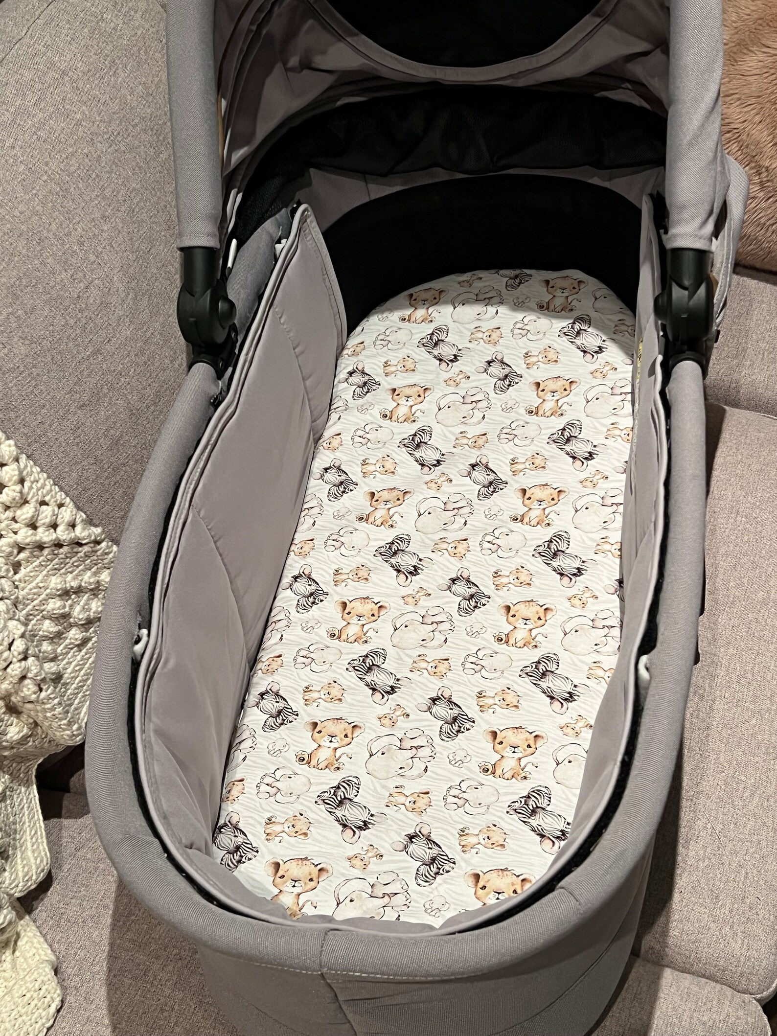 Pram Bassinet Liner Made for Uppababy Vista, Bugaboo, Redsbaby, Nuna ...
