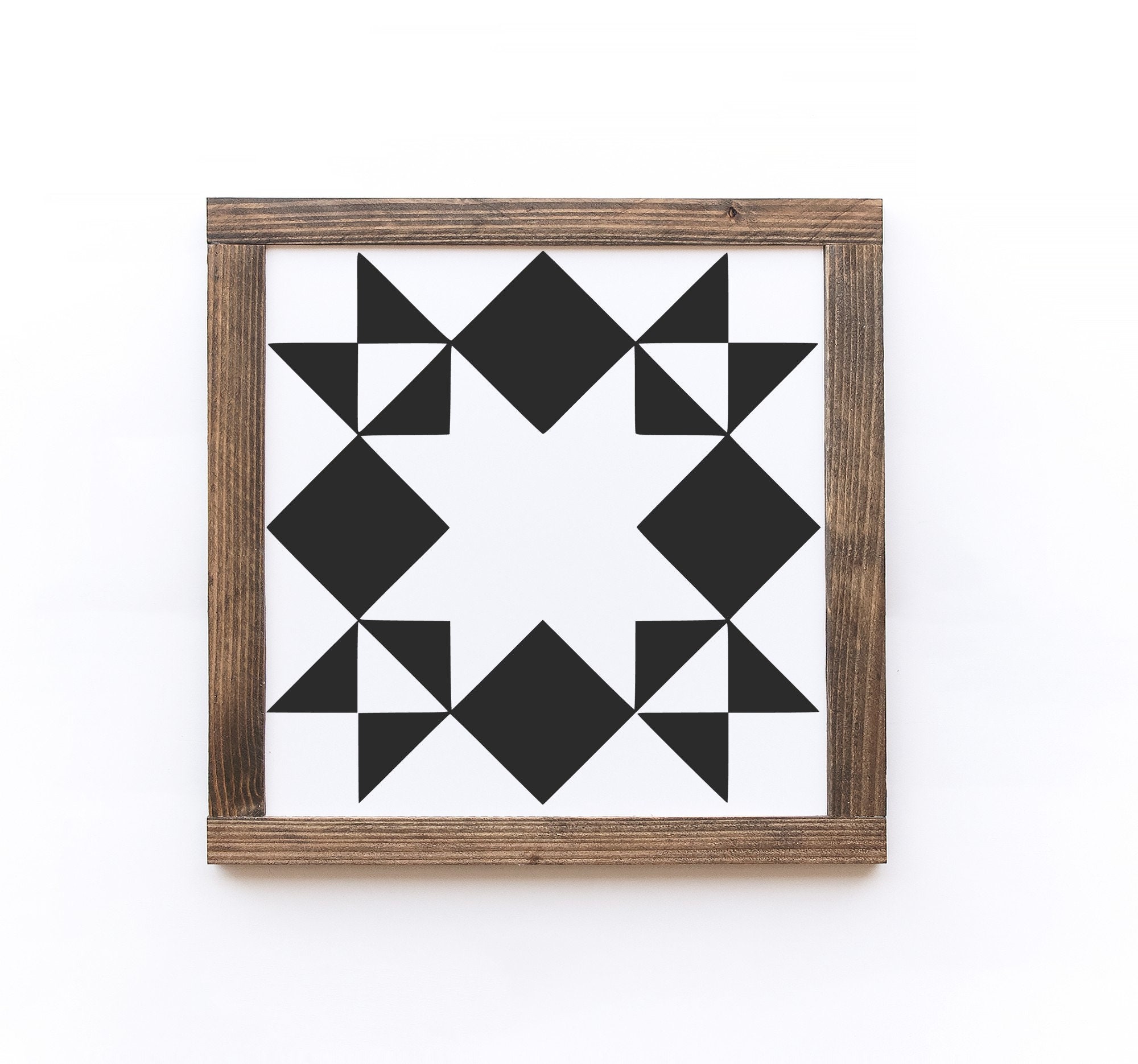 Quilt Tile Wood Sign Farmhouse Decor Cute Signs | Etsy