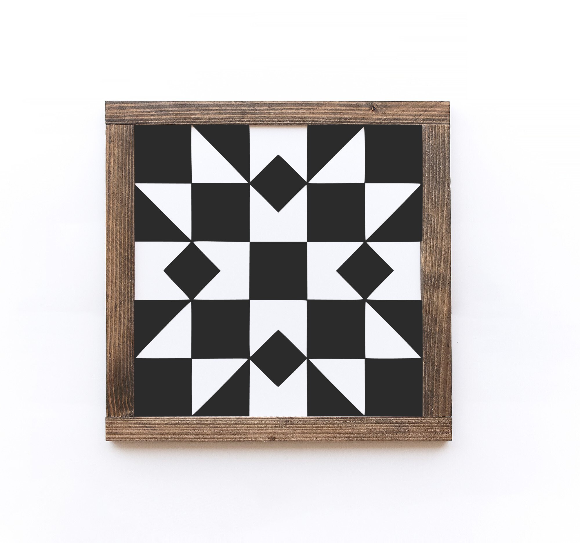 Quilt Tile Wood Sign Farmhouse Decor Cute Signs | Etsy