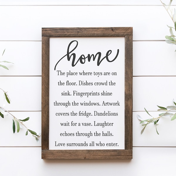 Messy House Sign - Etsy