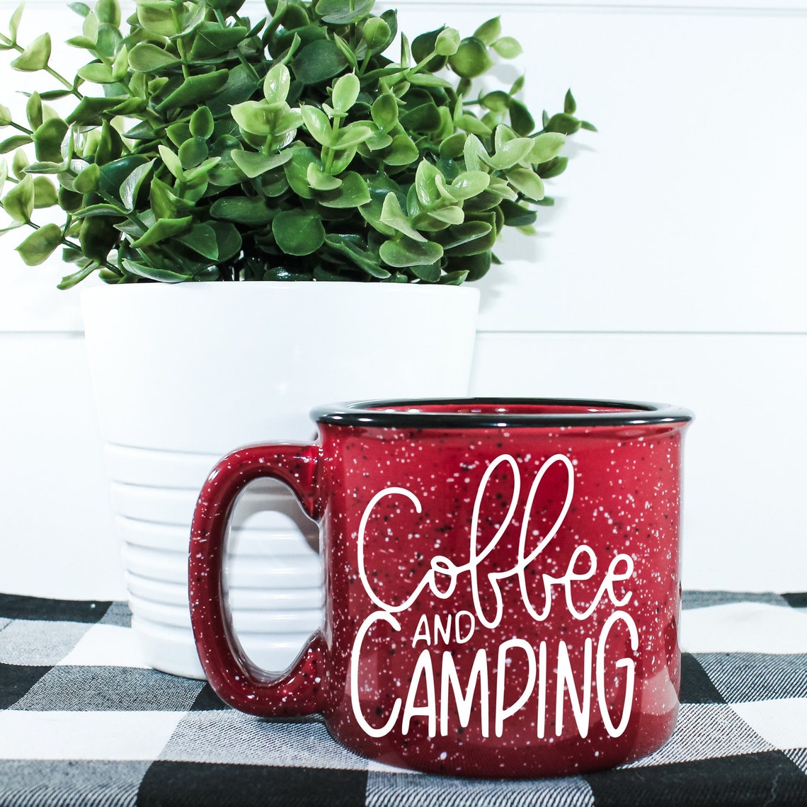 Camping Coffee Mug Fall Campfire Mug Big Coffee Mug | Etsy