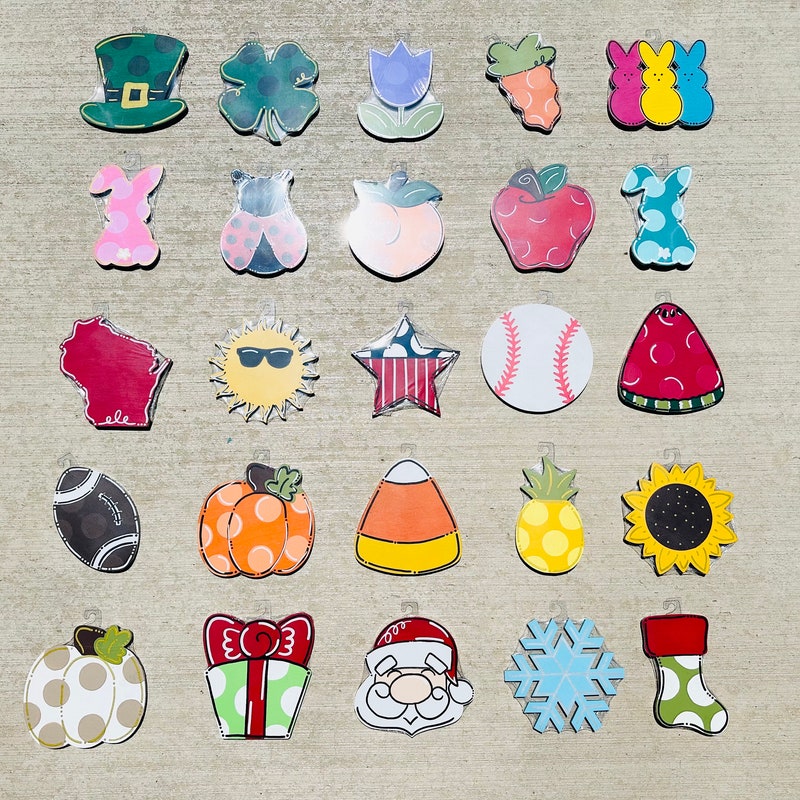 Welcome Sign Interchangeable Pieces - Etsy