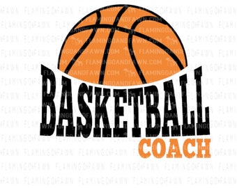 Basketball coach svg | Etsy