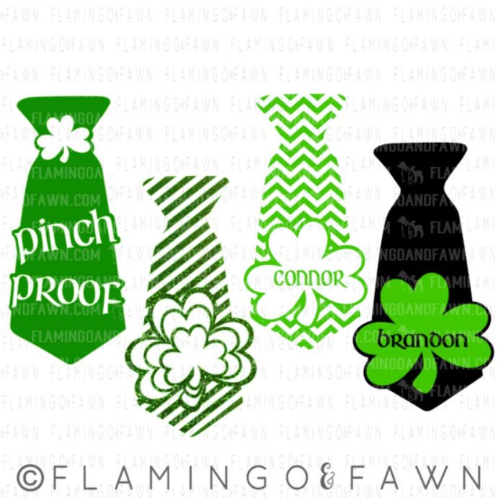 St Pattys Day Svg Shamrock Svg St Paddy Svg Tie Svg Boy - Etsy