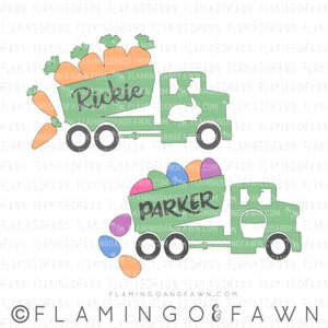 Easter Svg Dump Truck Svg File Types. .DXF .SVG, .PNG Cutting File ...