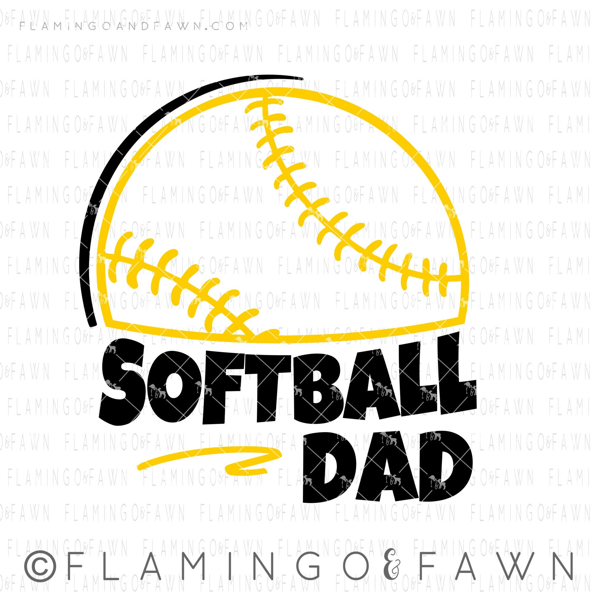 Softball Dad SVG Download Softball Team Svg Svg Files | Etsy