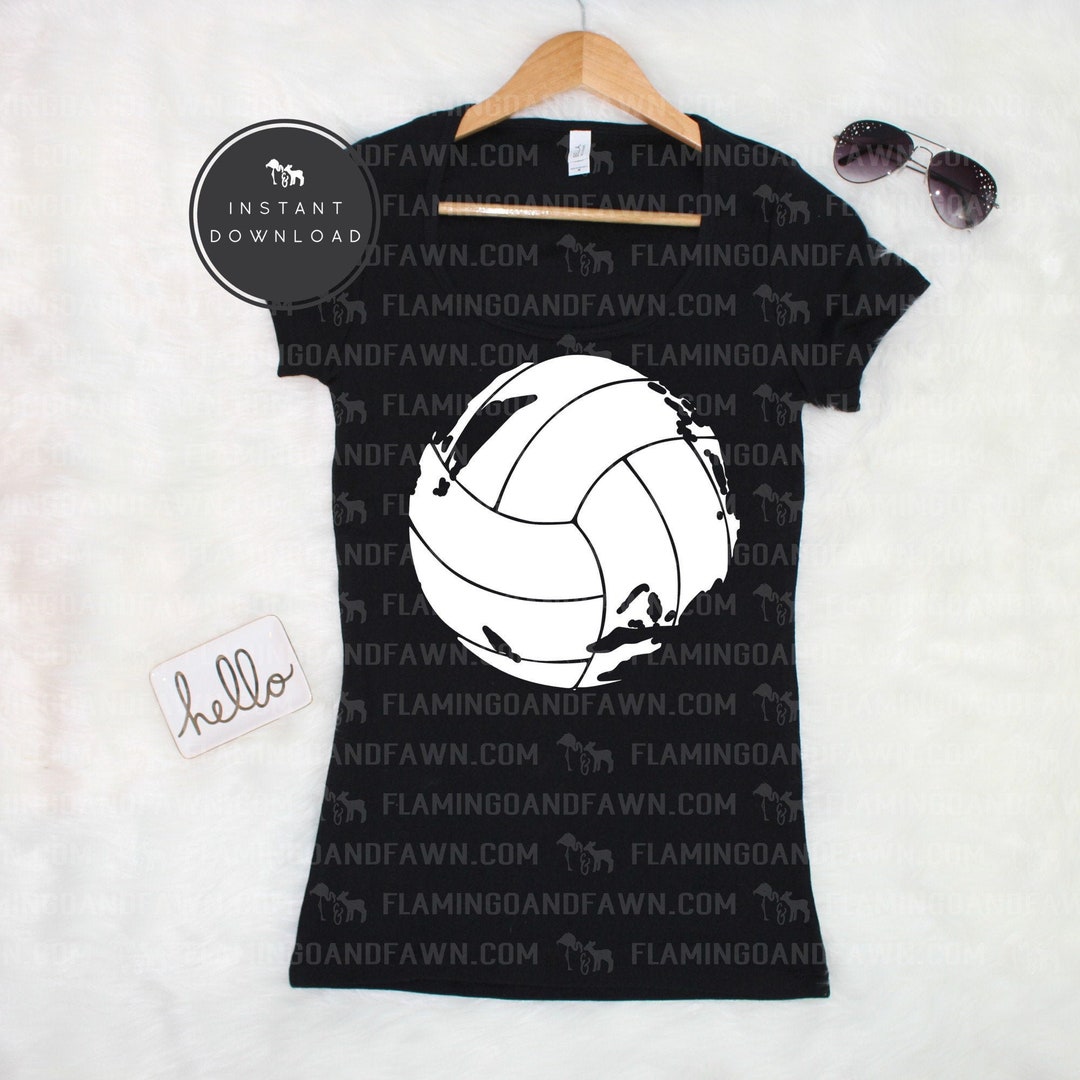 Distressed Volleyball Svg, Svg Distressed, Svg Volleyball, Svg ...
