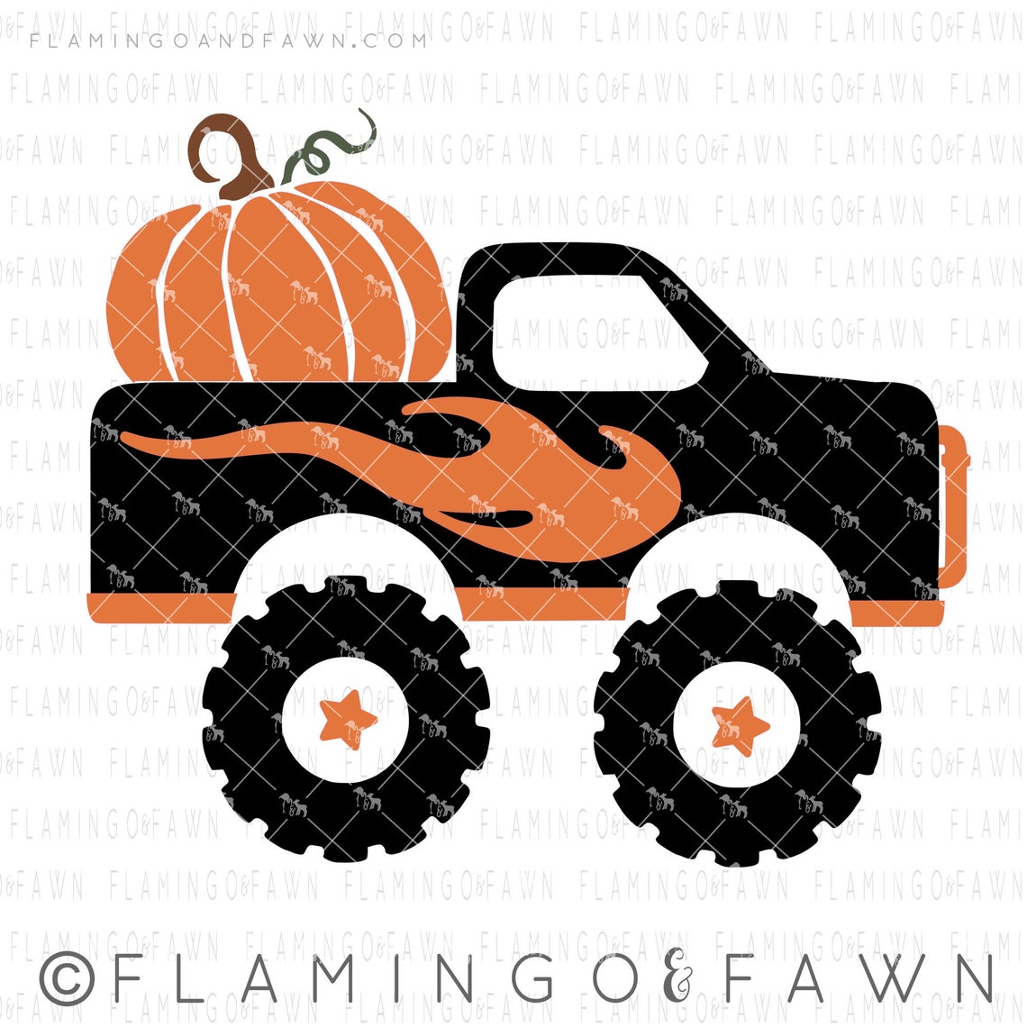 Svg Fall Truck Monster Truck Svg Fall Truck Svg Files - Etsy