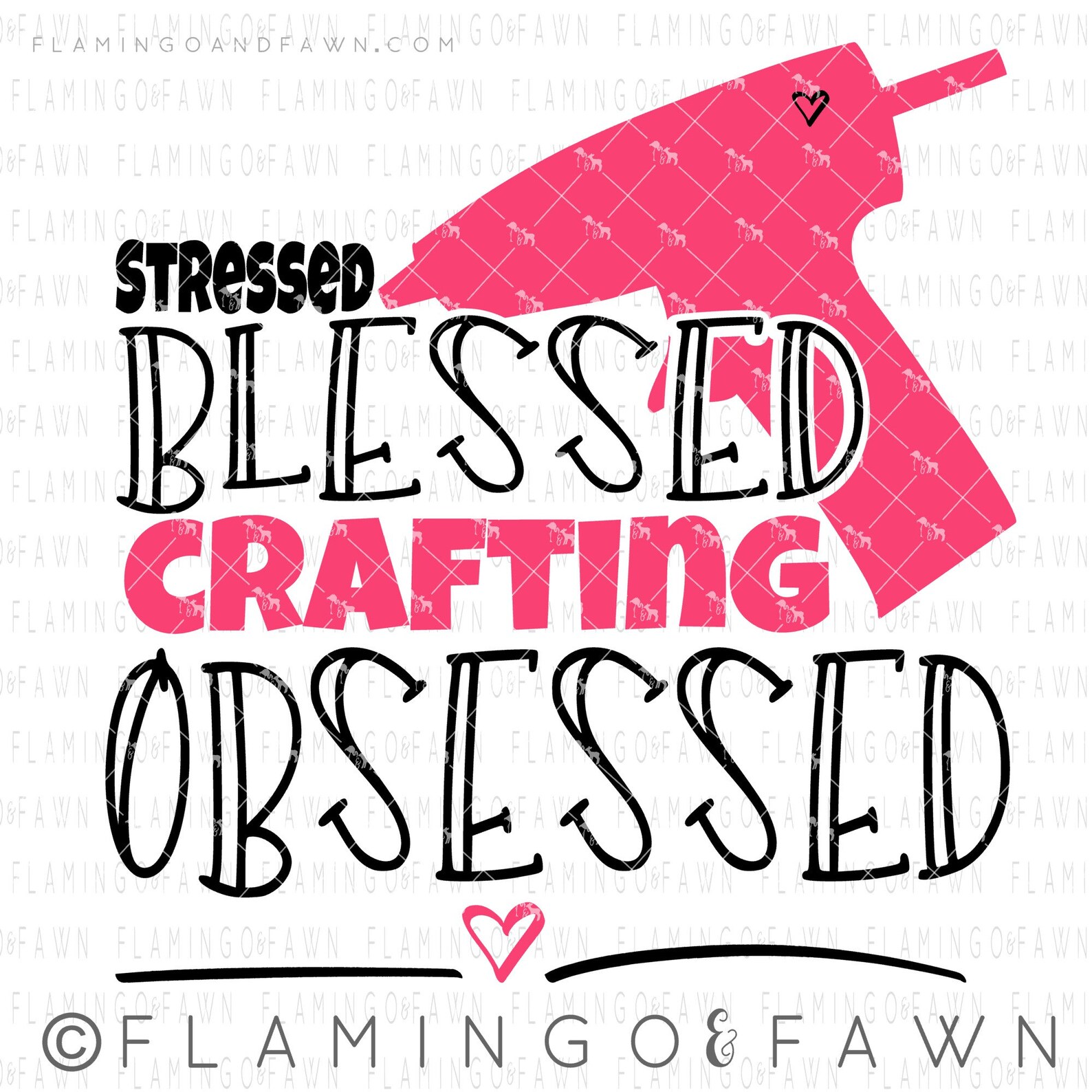 Glue gun svg cut file Crafter quote svg diy svg Crafting is | Etsy