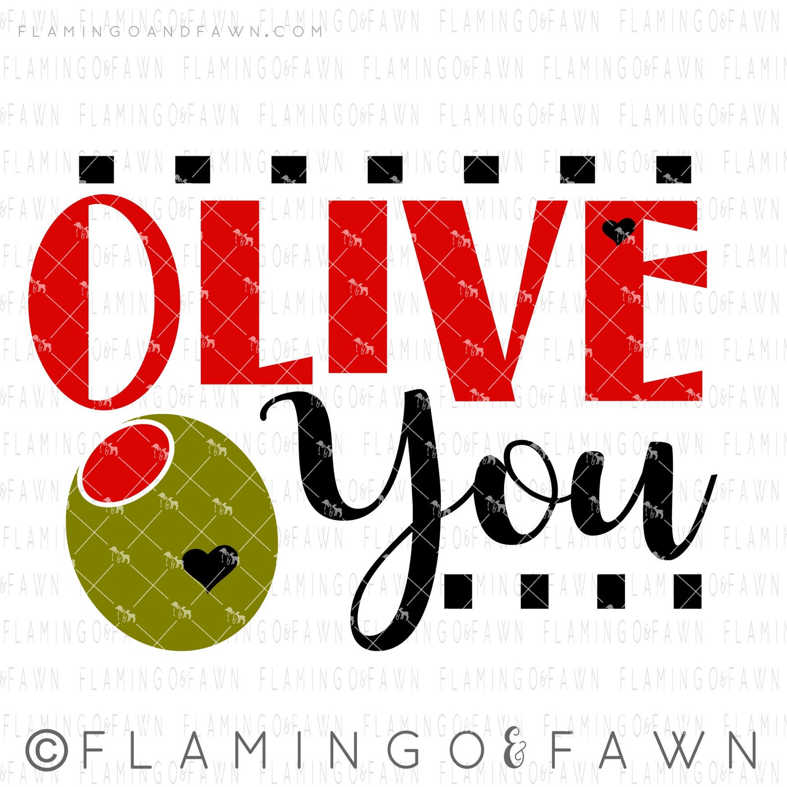 Olive You Svg, Valentine Olive Svg, Valentine for Svg, Valentine Svg ...