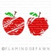 Distressed Apple Svg Svg Distressed Svg Apple Top Svg Apple - Etsy