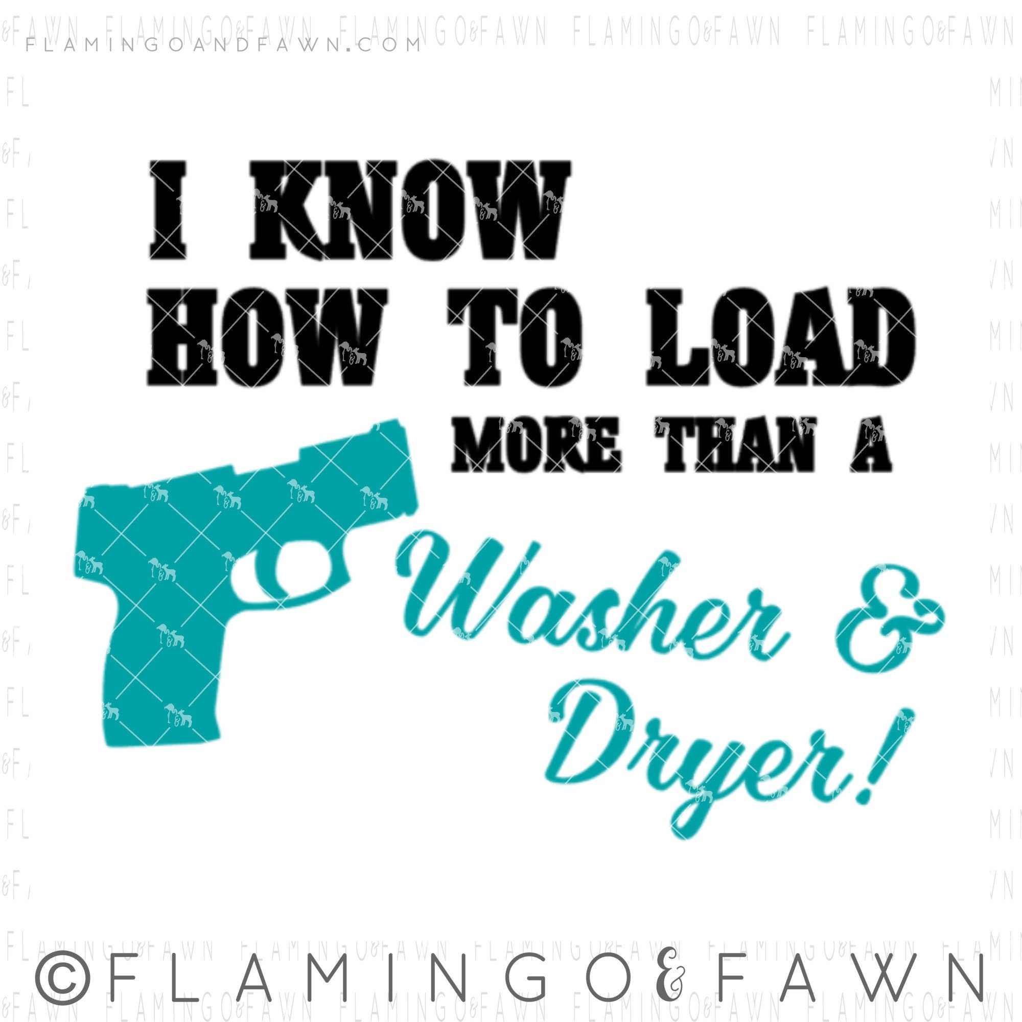 Pistol Svg Gun Svg Files. I Know How to Load More Than a | Etsy