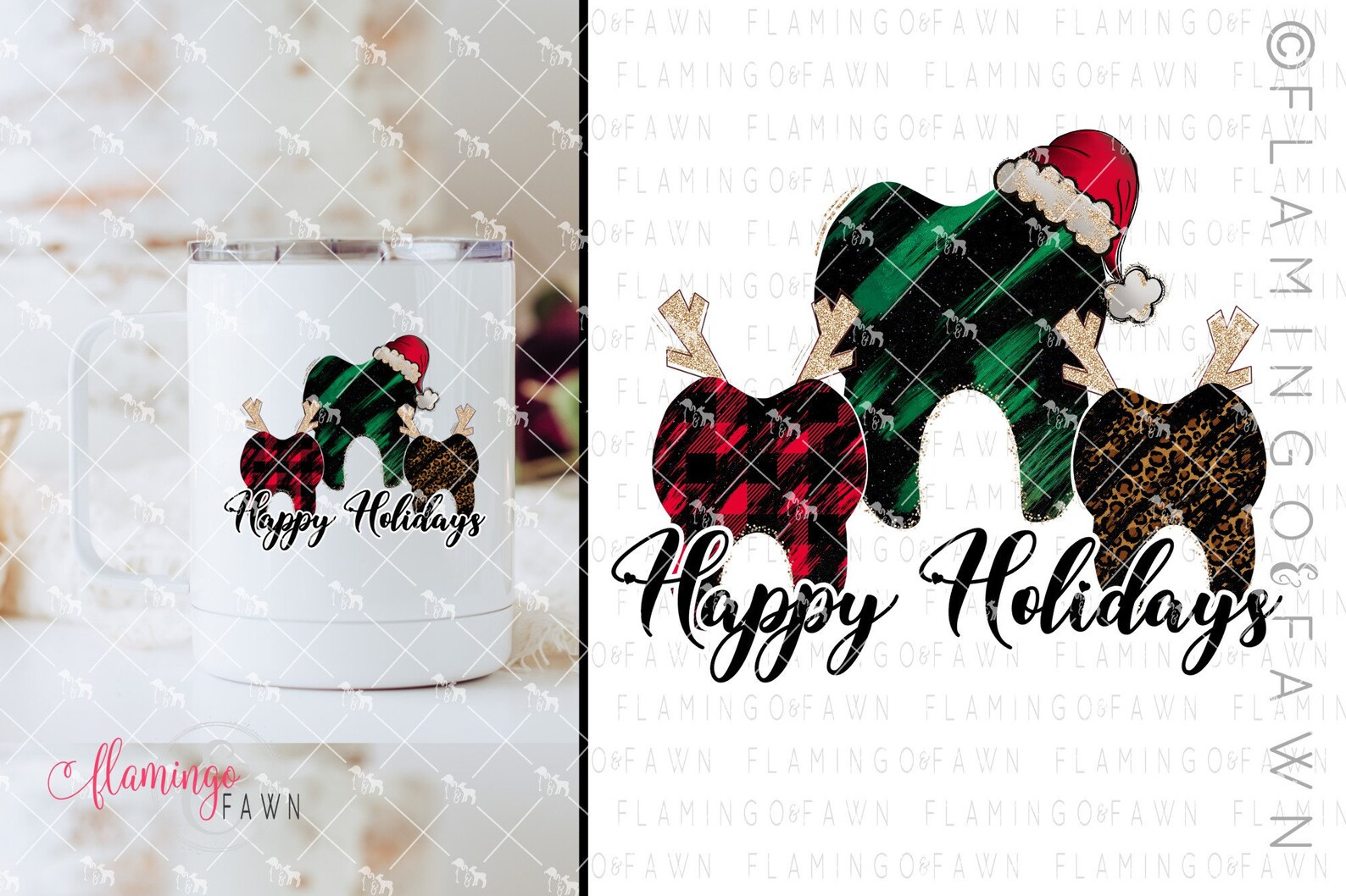 Dental Assistant Dentist Leopard Print Sublimation Design - Etsy