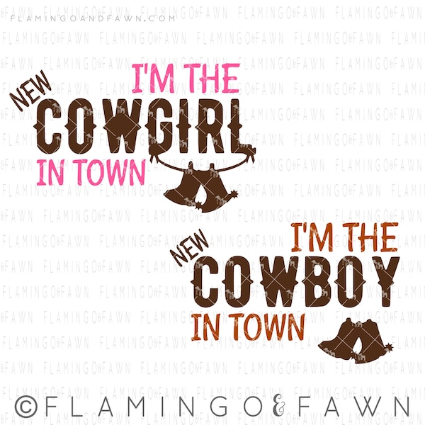 Western Baby Svg - Etsy