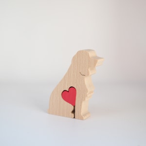 Personalised Springer Spaniel Figurine, Wooden English Springer Spaniel ...