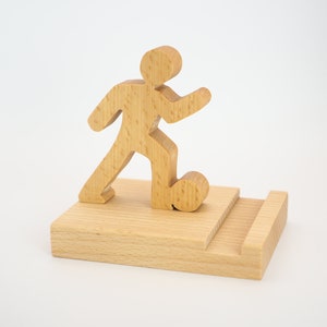 Football Player Phone Stand, iPhone Holder for Best Friend Football ...