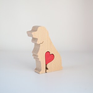 Personalised Springer Spaniel Figurine, Wooden English Springer Spaniel ...