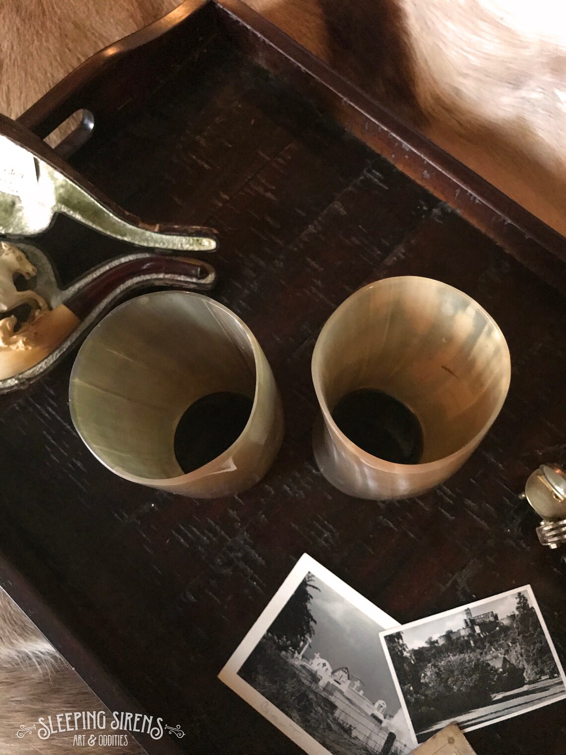 Natural Buffalo Horn Cup the Cheif's Cup - Etsy