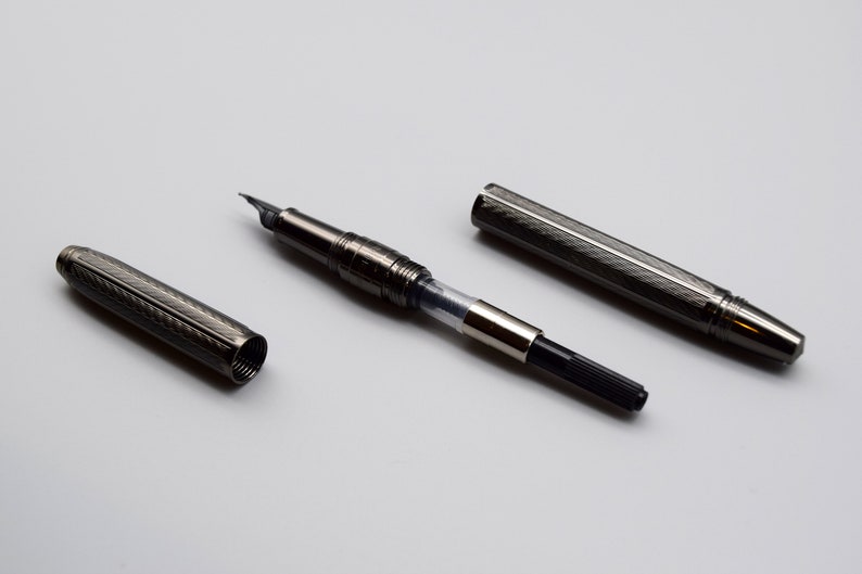 Hero Mercury Fountain Pen for Men Steampunk Pen W Fine Nib & | Etsy