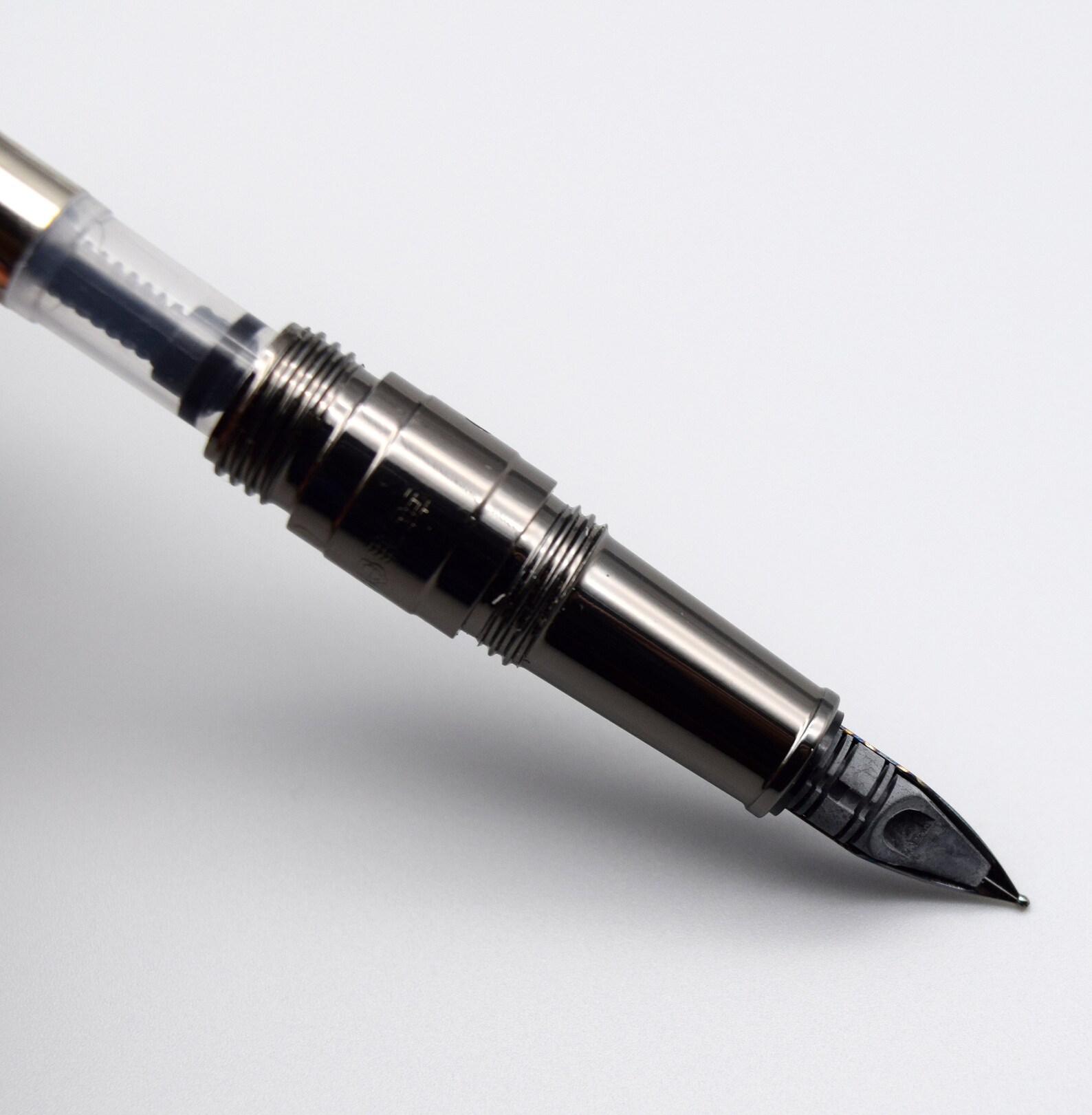 Hero Mercury Fountain Pen for Men, Steampunk Pen W Fine Nib & Converter ...