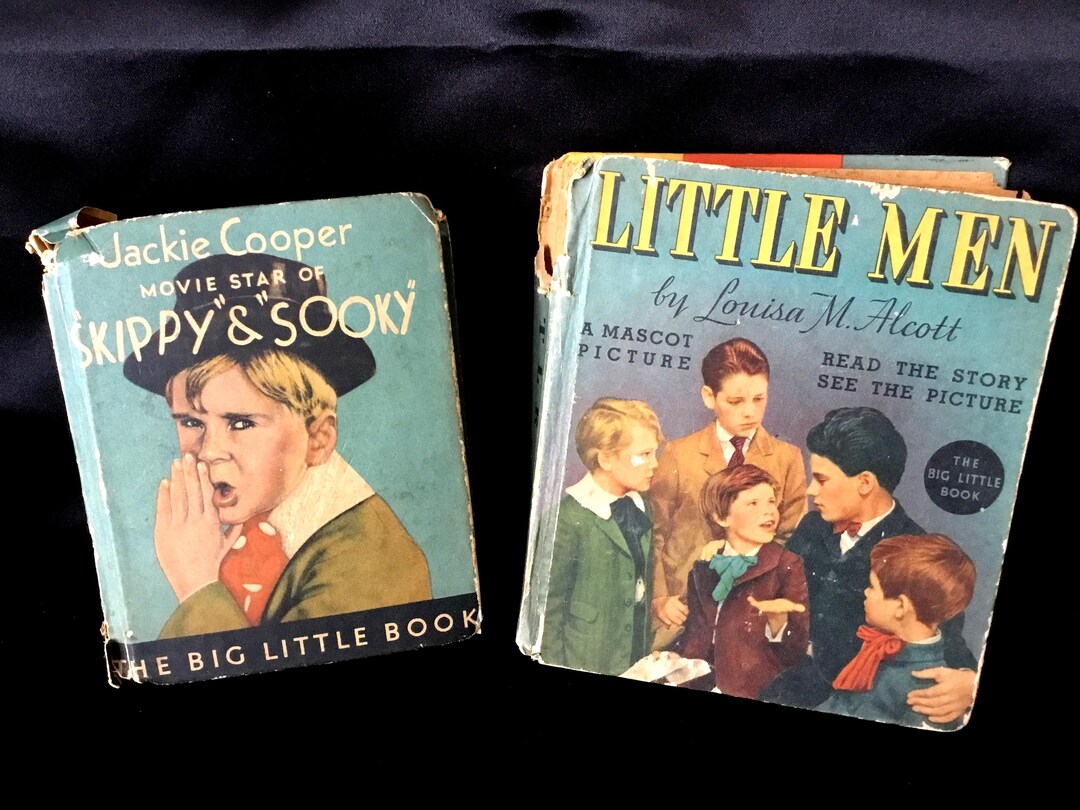 Vintage Big Little Books –little Men by Louisa M. Alcott /skippy ...