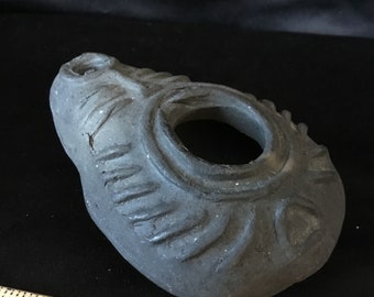 Stone Oil Lamp - Etsy