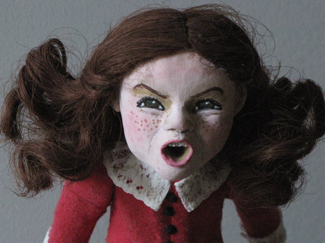 Veruca Salt Charlie Chocolate Factory OOAK Art Doll - Etsy