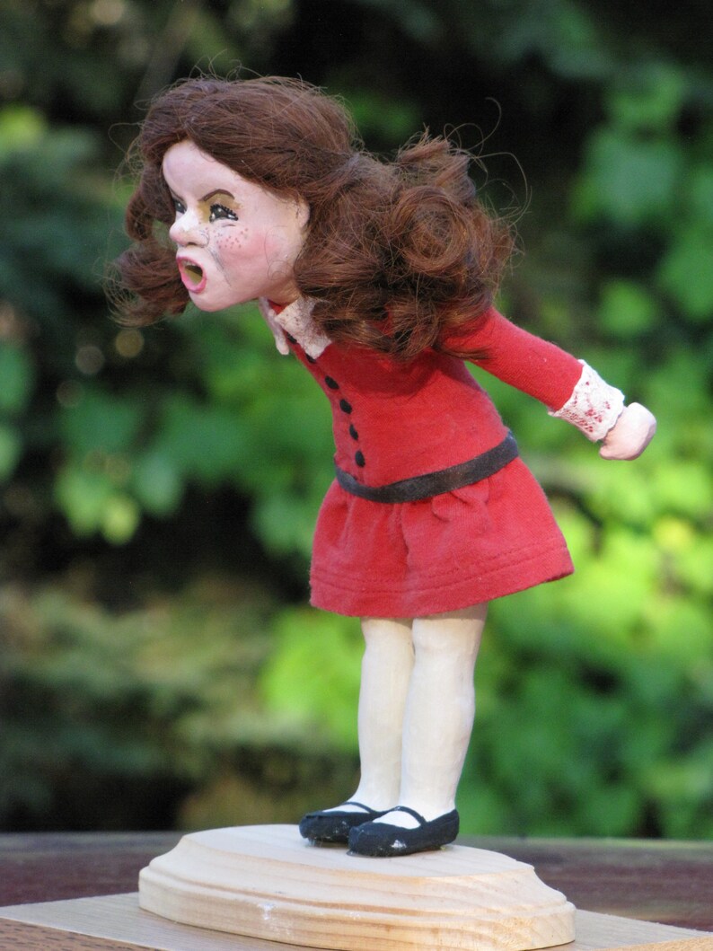 Veruca Salt Charlie Chocolate Factory OOAK Art Doll - Etsy
