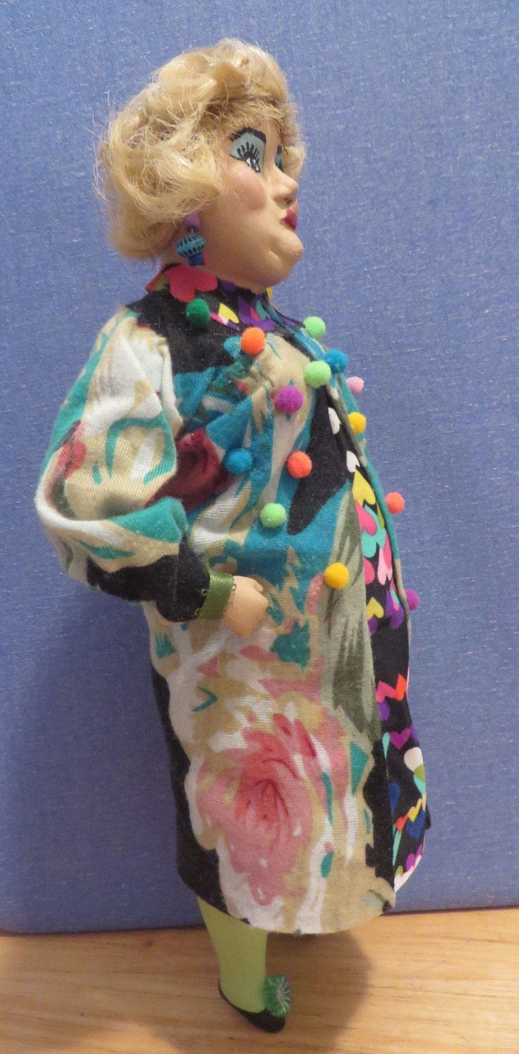 Mimi Drew Carey Show OOAK Art Doll - Etsy