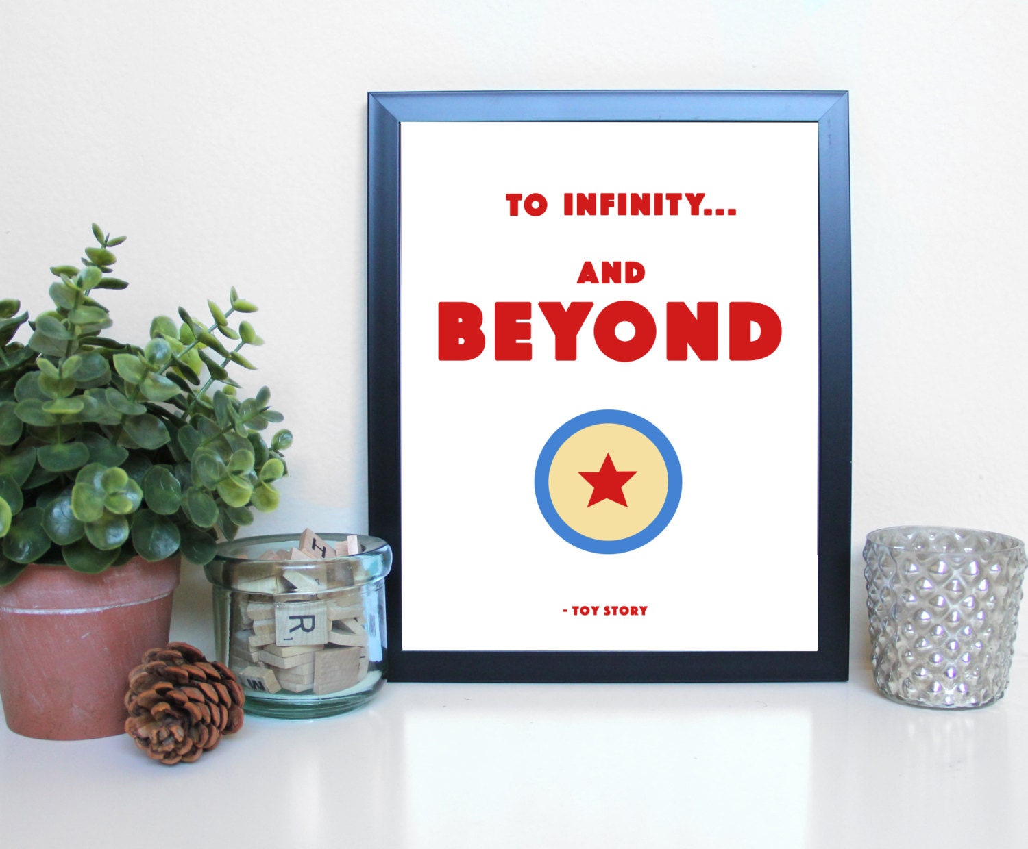 Toy Story: to Infinity and Beyond, Film, Movies, Typography Printable ...